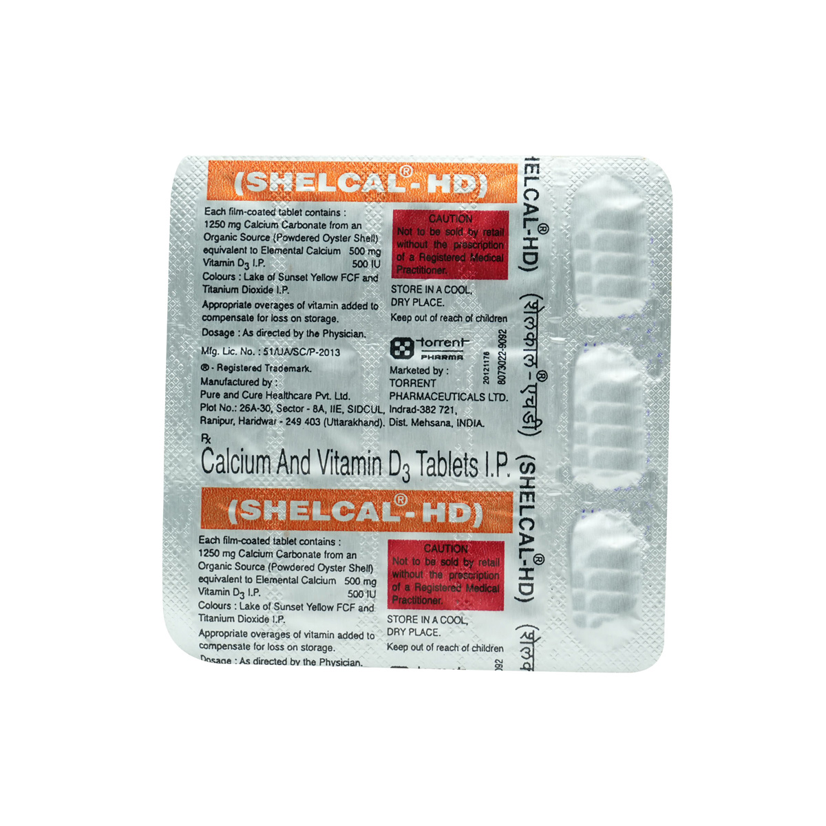 Shelcal-HD Tablet 15's Price, Uses, Side Effects, Composition - Apollo ...