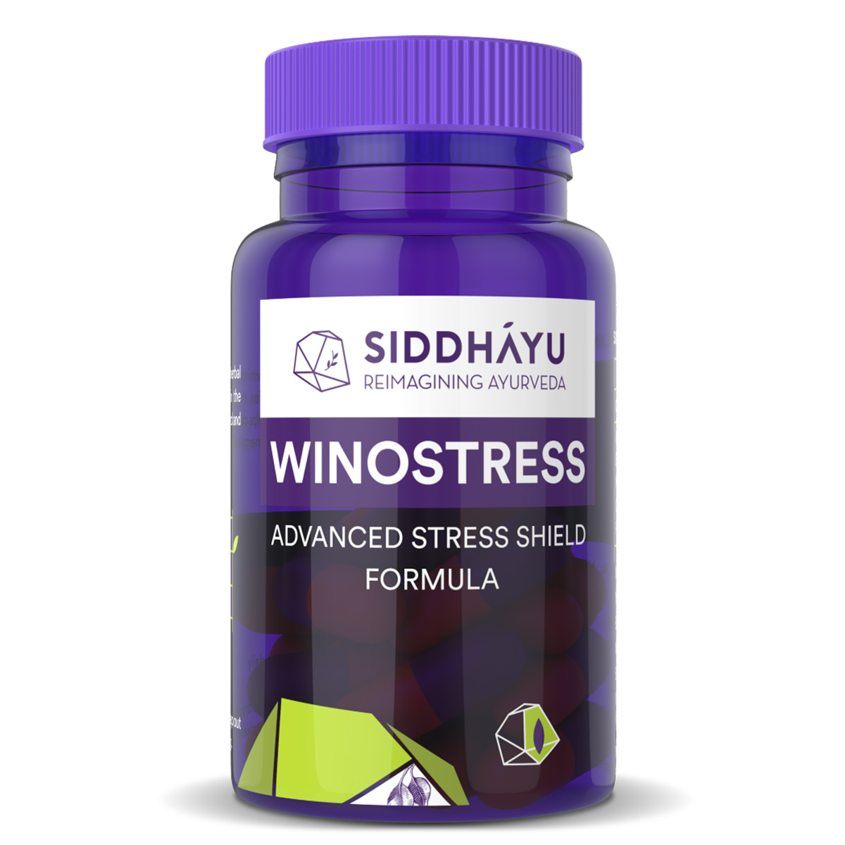 Buy Siddhayu Winostress Advanced Stress Shield Formula, 30 Capsules ...