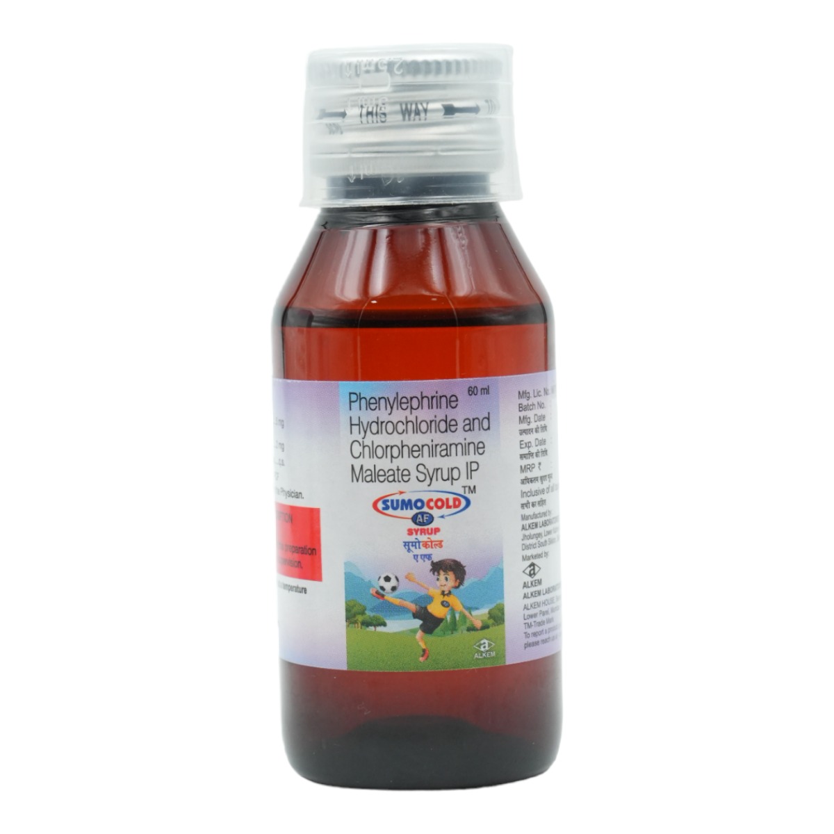 Sumo Cold-AF Syrup 60 ml Price, Uses, Side Effects, Composition ...