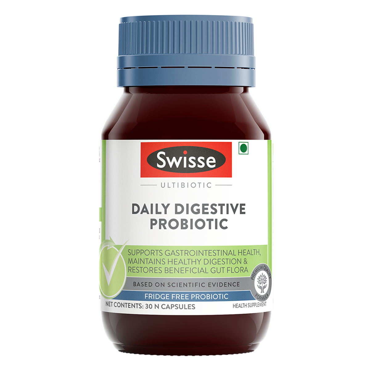 Buy Swisse Ultibiotic Daily Digestive Probiotic, 30 Capsules | 19 ...