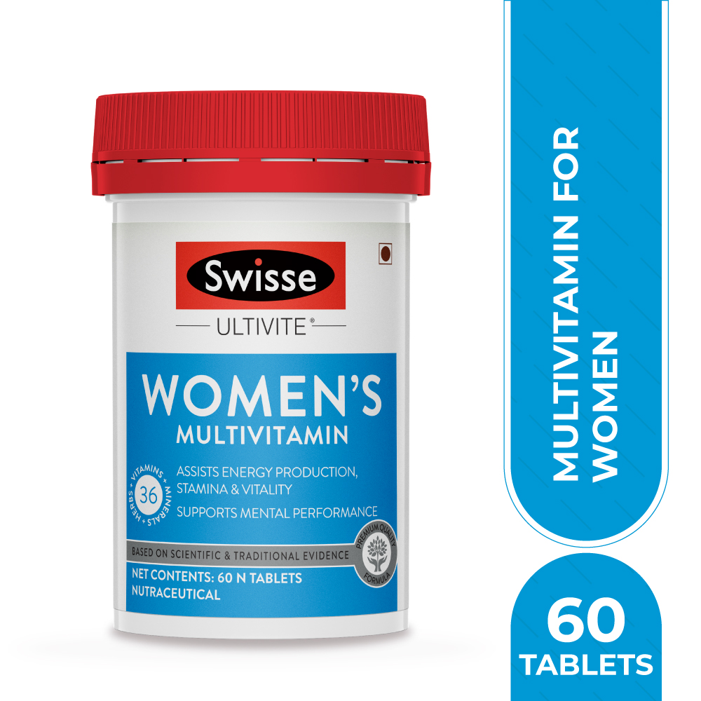 Buy Swisse Ultivite Women's Multivitamin, 60 Tablet | 19 Minutes ...