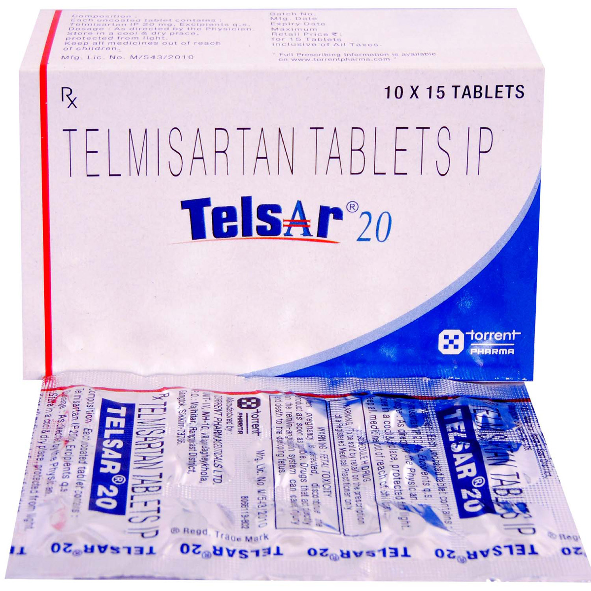 Telma 20 Tablet 15's Price, Uses, Side Effects, Composition - Apollo ...