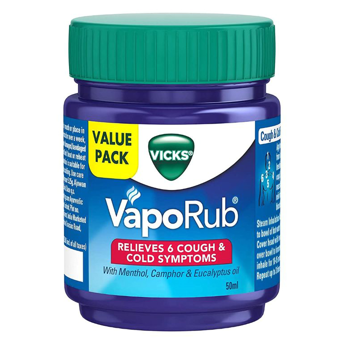 Buy Vicks Vaporub 50G - Apollo Pharmacy.