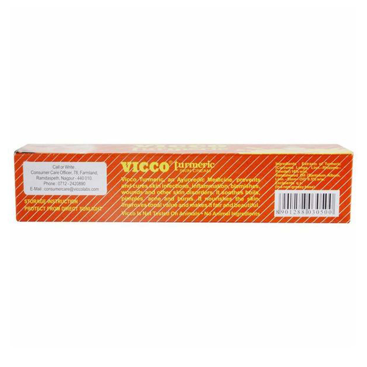 Vicco Turmeric Skin Cream, 50 gm Price, Uses, Side Effects, Composition ...