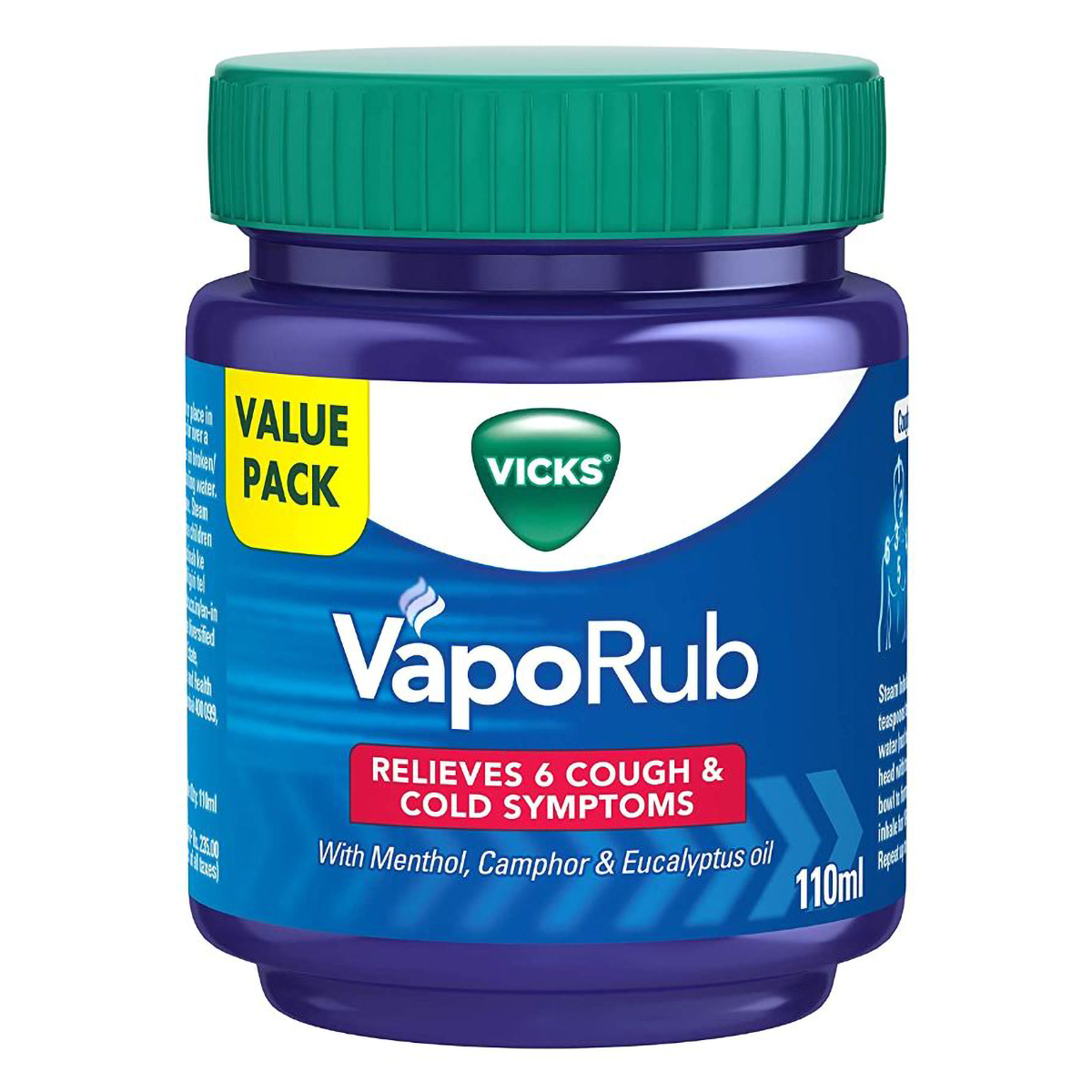 Buy Vicks Vaporub, 110 ml | 19 Minutes Delivery | Apollo Pharmacy