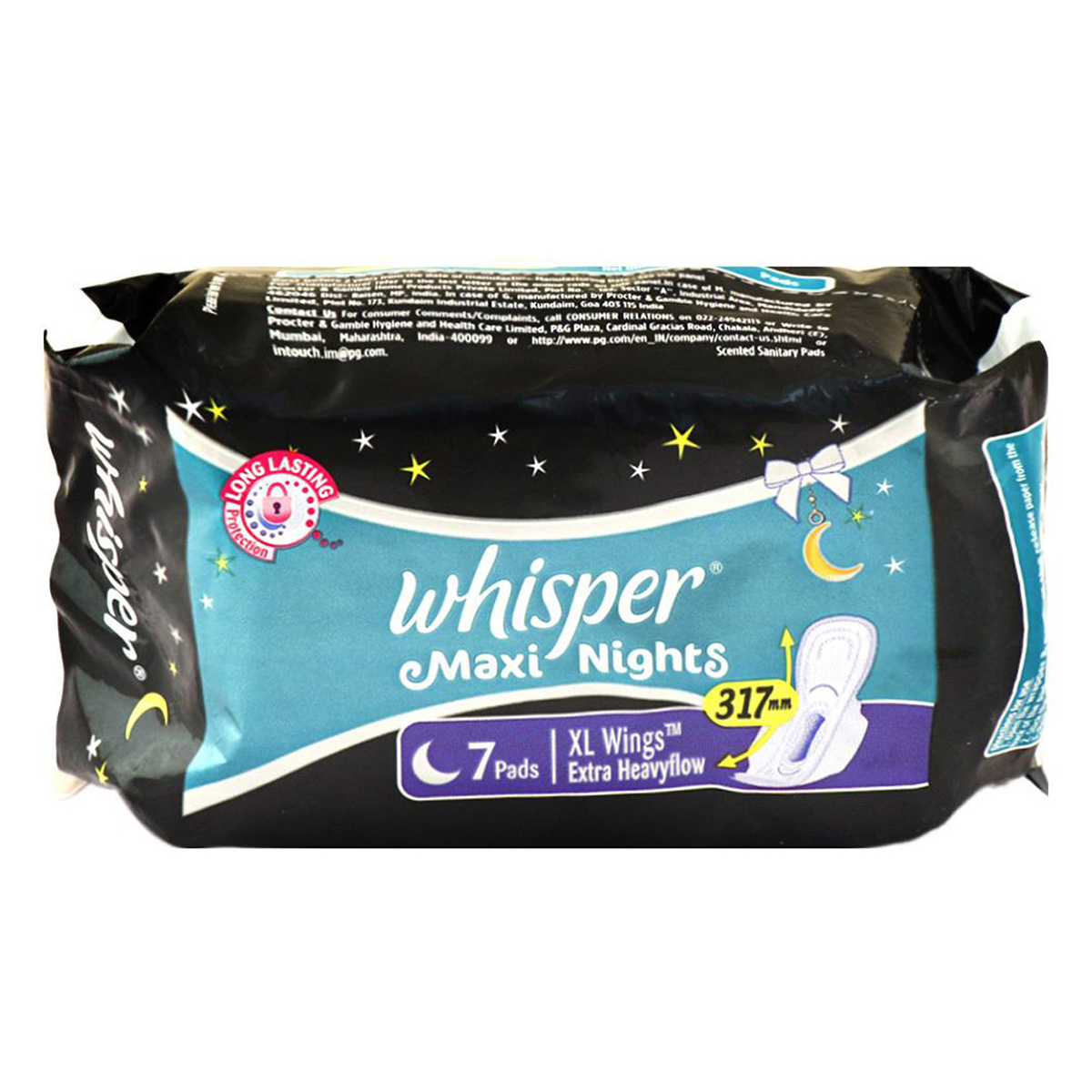 Buy Whisper Maxi Overnight Xl 7S - Apollo Pharmacy.