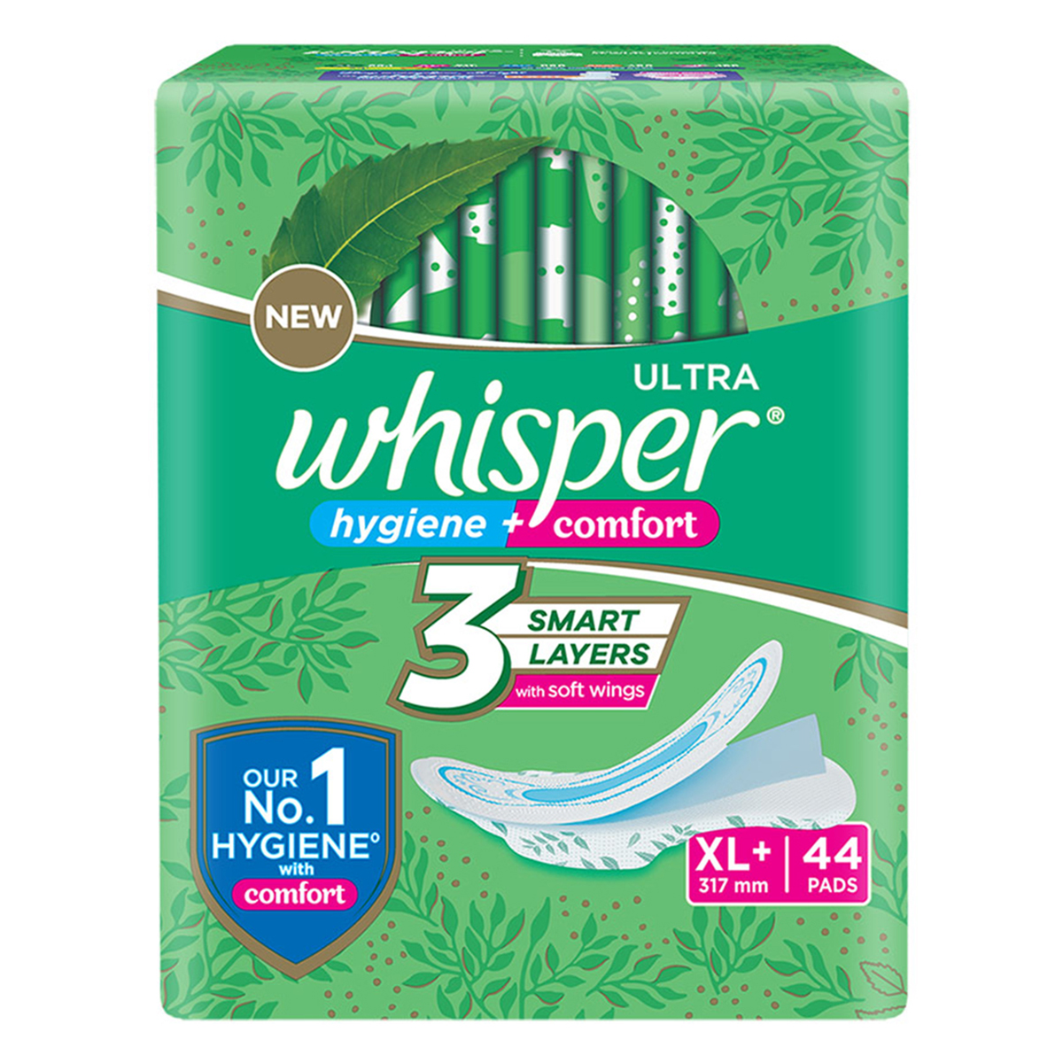 Buy Whisper Ultra Clean Xl Wings 44 Pads - Apollo Pharmacy.