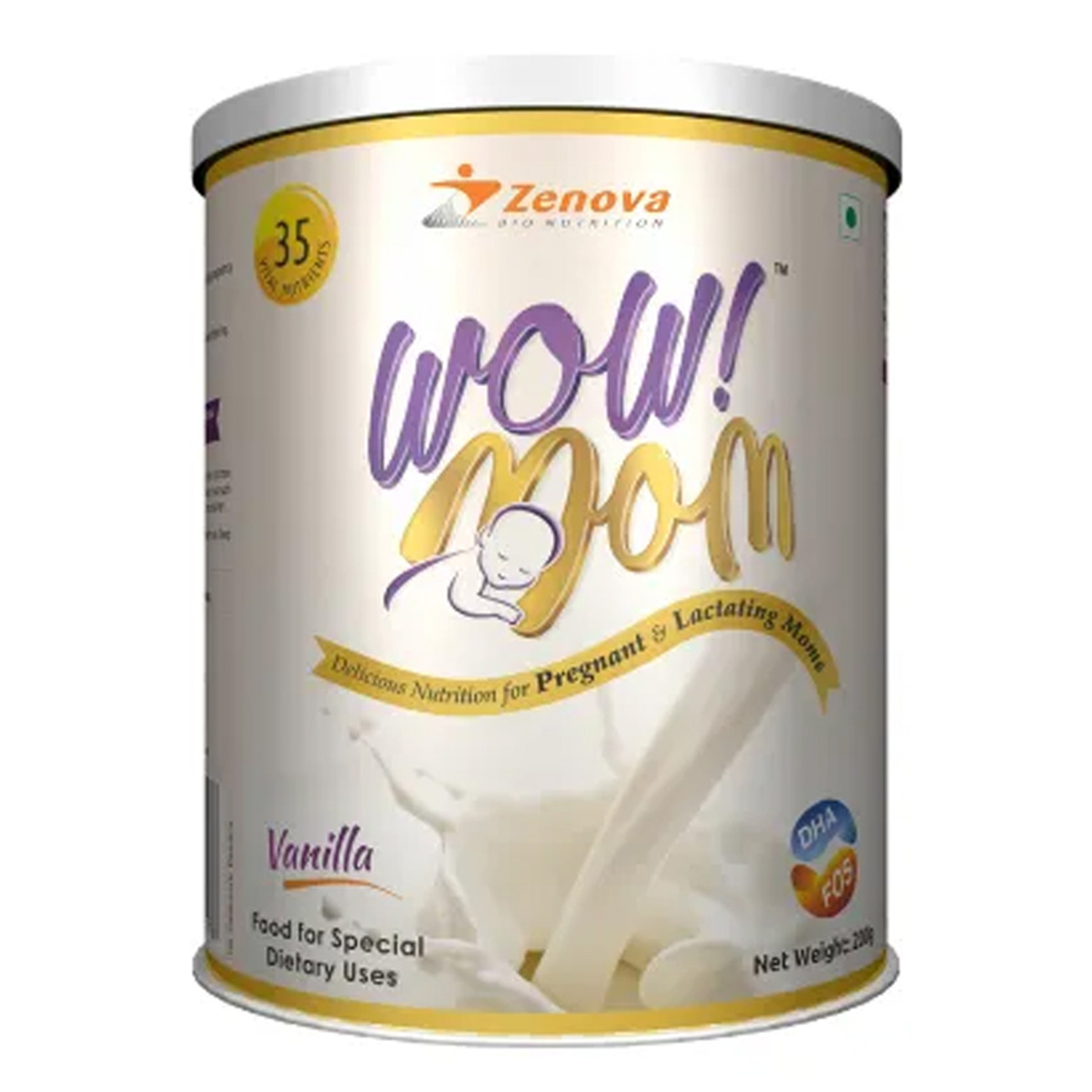 Wow Mom Vannila Flavour Pregnants & Lactating Moms Nutrition Powder ...