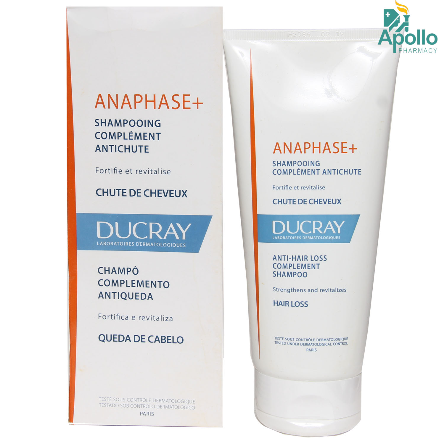 Ducray Anaphase+ Anti-Hair Loss Complement Shampoo, 200 ml Price, Uses ...