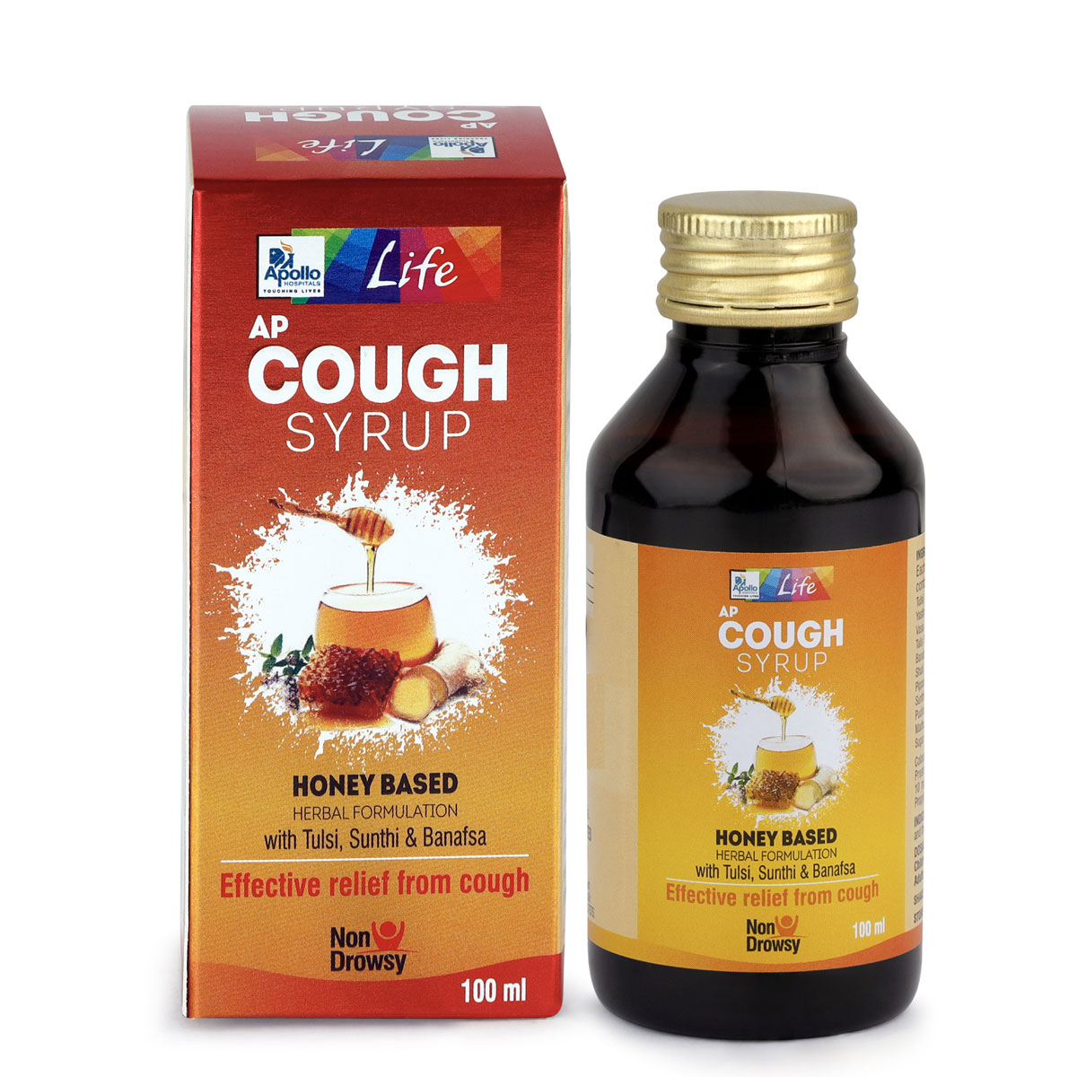 Buy Apollo Life Cough Syrup, 100 ml | 19 Minutes Delivery | Apollo Pharmacy