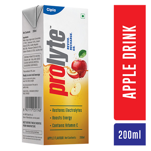 Prolyte Apple Drink 200 ml Price, Uses, Side Effects, Composition ...