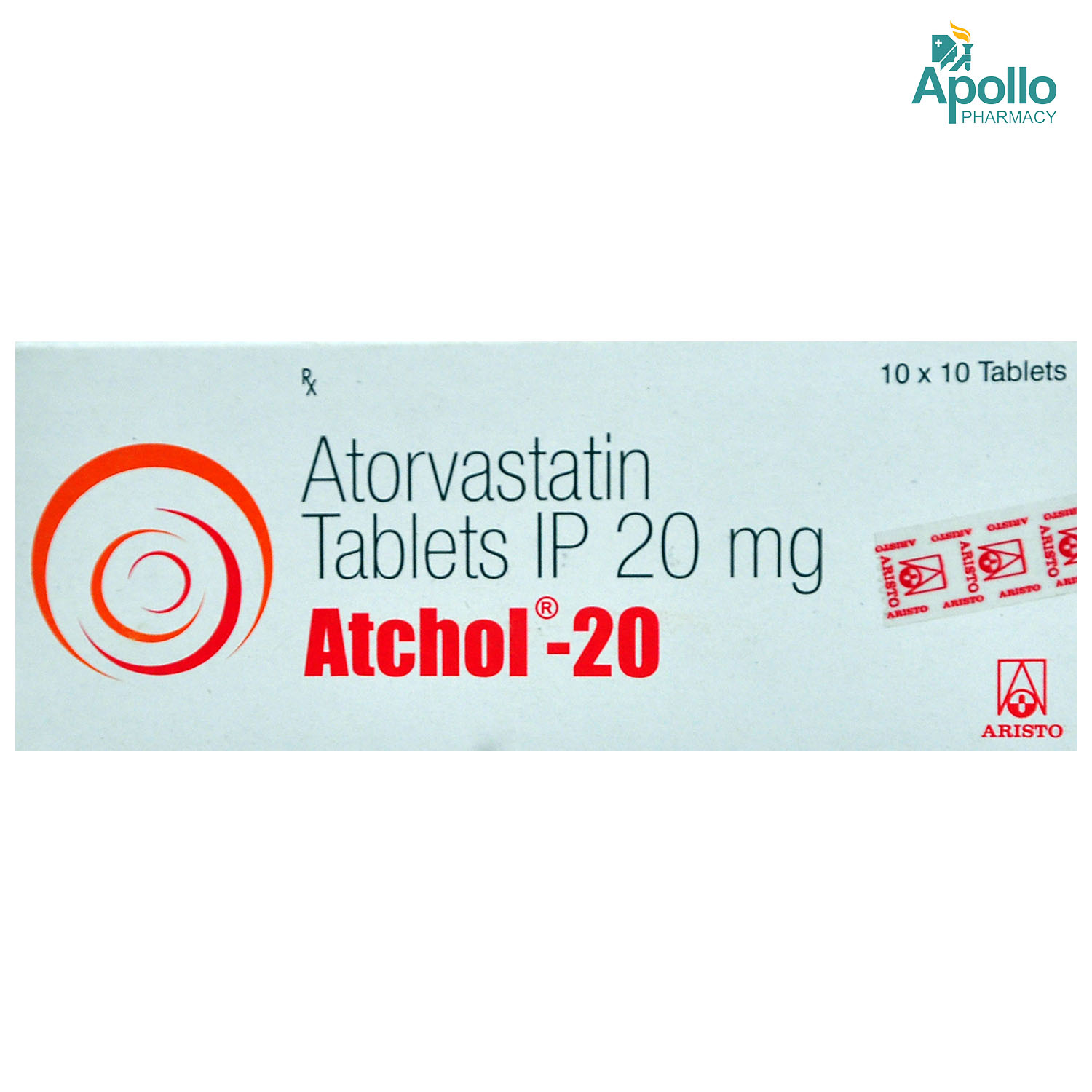 Atchol 20 Tablet 10's Price, Uses, Side Effects, Composition - Apollo ...