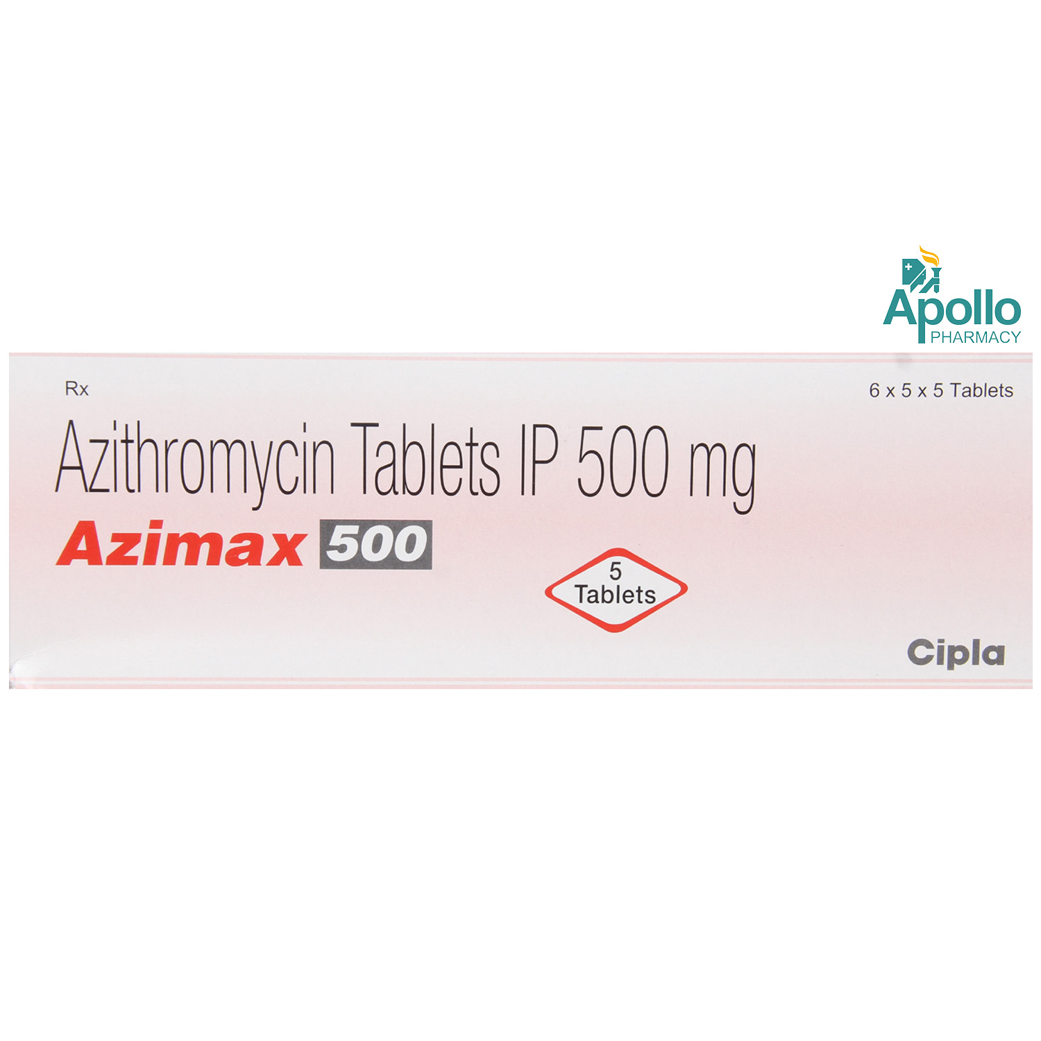 Azibact-500 Tablet 5's Price, Uses, Side Effects, Composition - Apollo ...