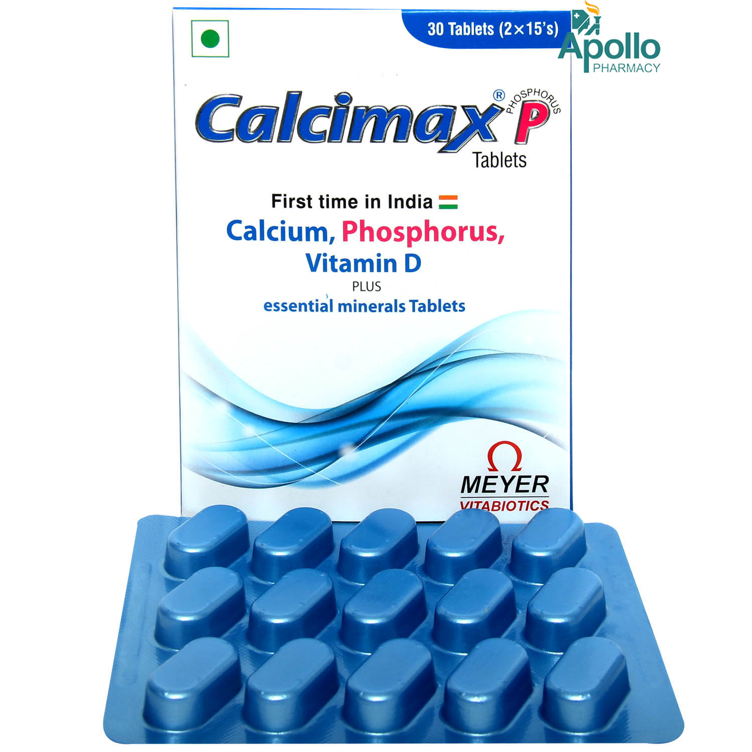Calcimax P Tablet 15's Price, Uses, Side Effects, Composition - Apollo ...