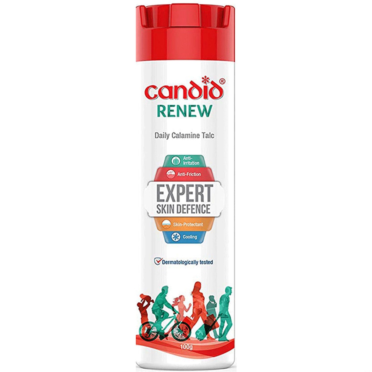 Candid Renew Daily Calamine Talcum Powder, 100 gm Price, Uses, Side ...