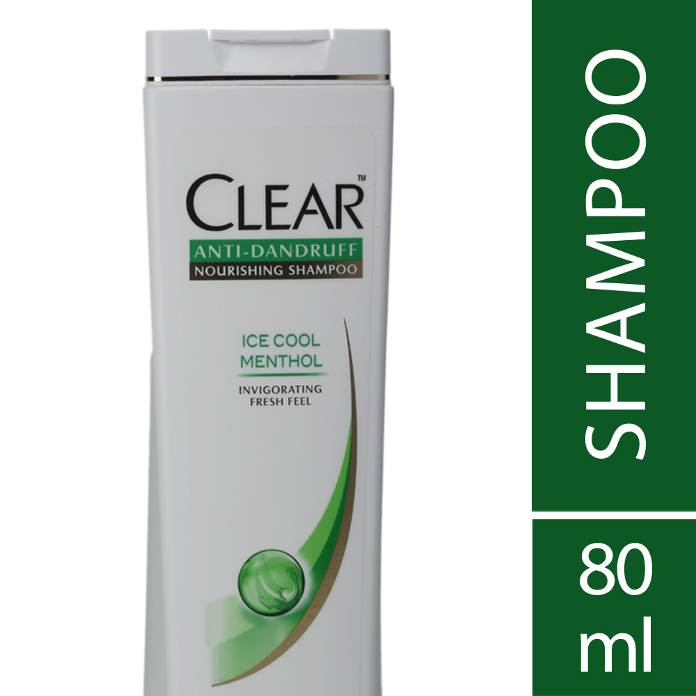 Clear Ice Cool Menthol Anti-Dandruff Shampoo, 80 ml Price, Uses, Side ...