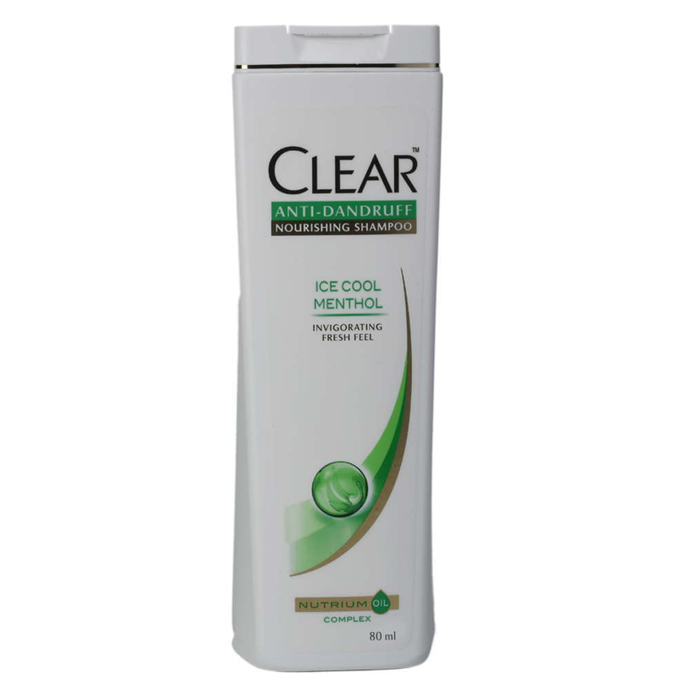 Clear Ice Cool Menthol Anti-Dandruff Shampoo, 80 ml Price, Uses, Side ...
