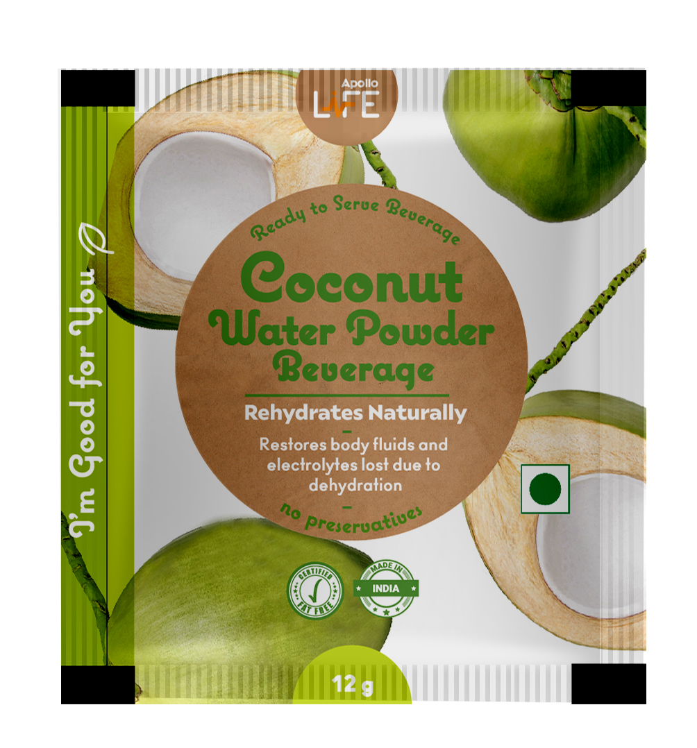 Apollo Life Coconut Water Powder, 12 gm Price, Uses, Side Effects ...