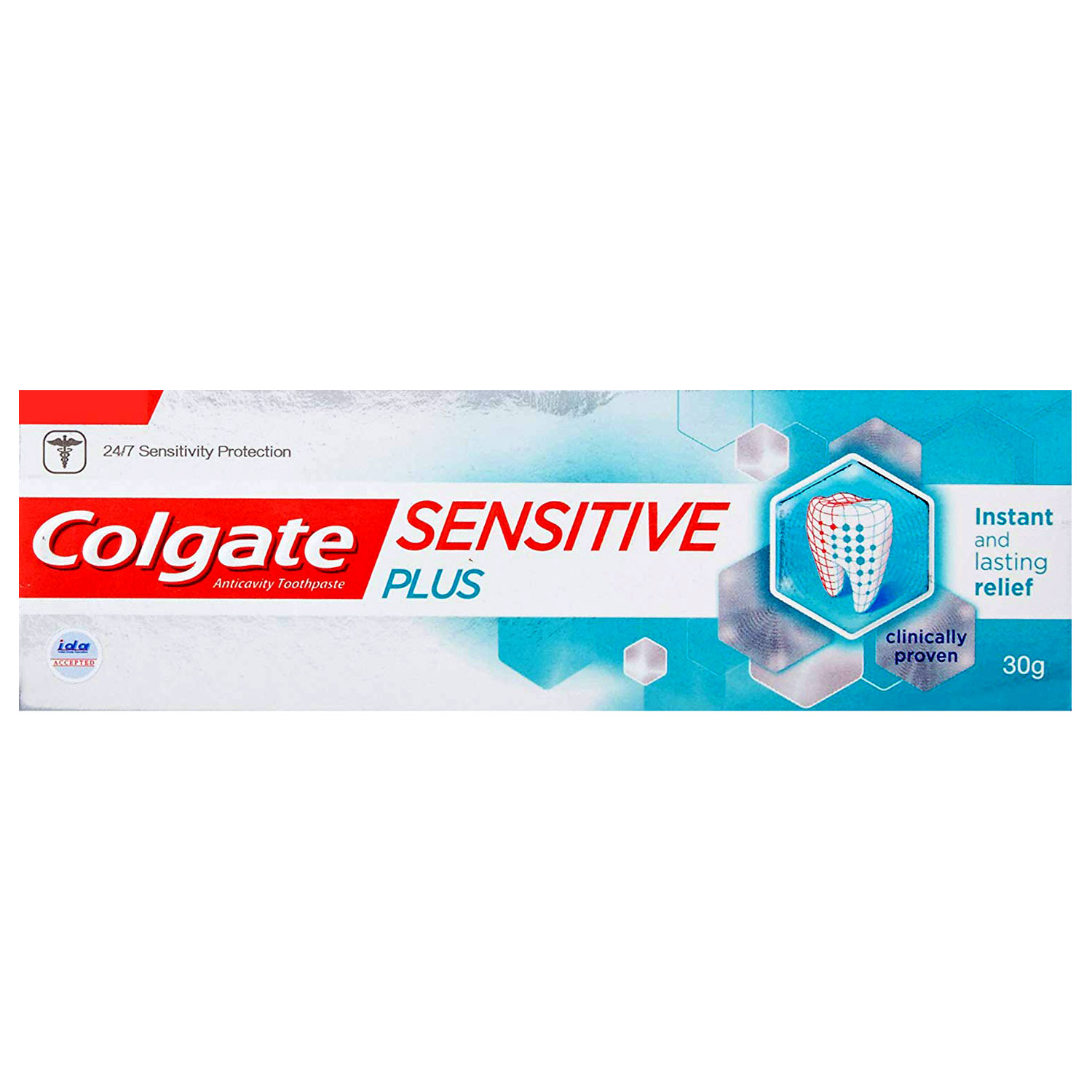 Buy Colgate Sensitive Plus Anticavity Toothpaste, 30 gm | 19 Minutes ...