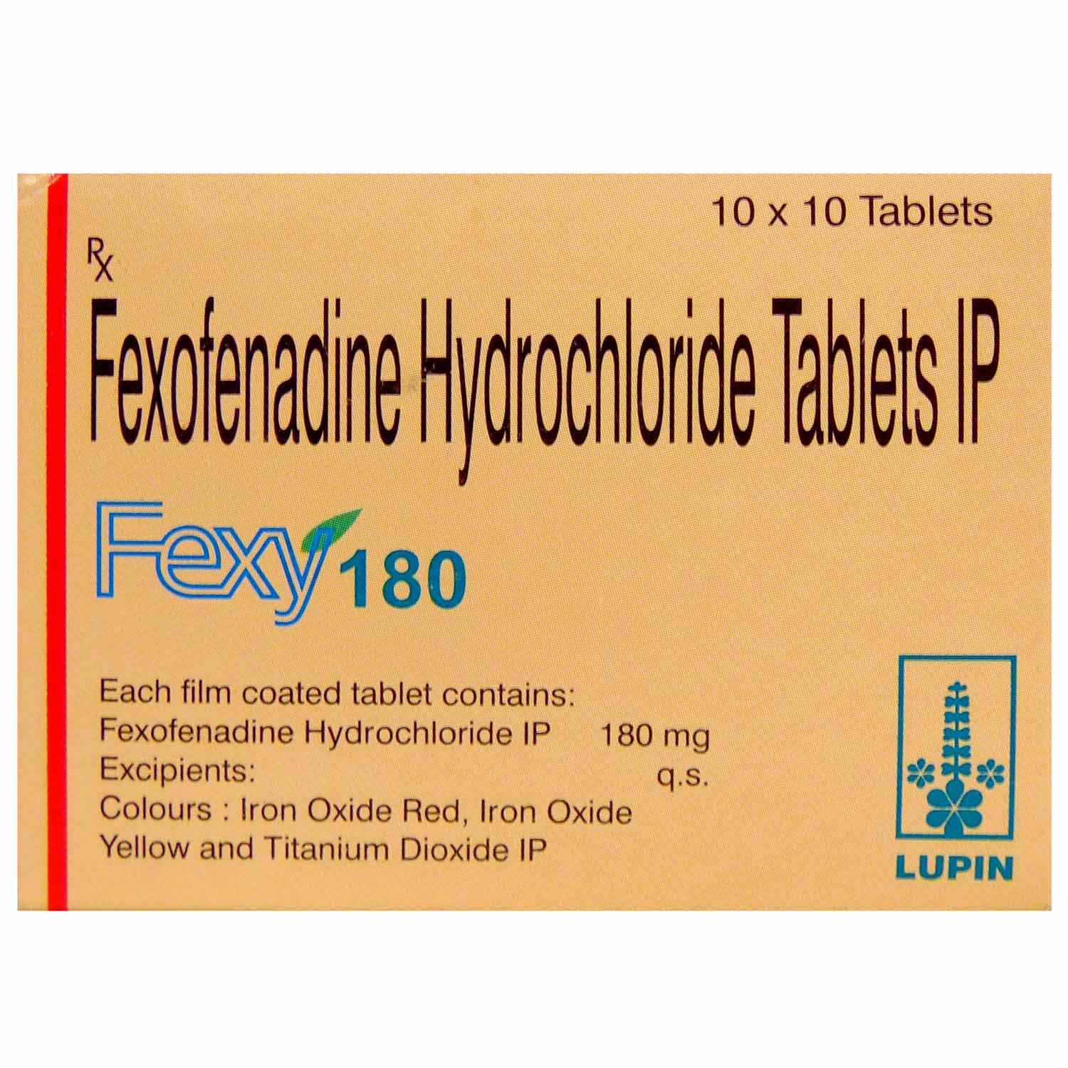 Fexy 180 Tablet 10's Price, Uses, Side Effects, Composition - Apollo ...