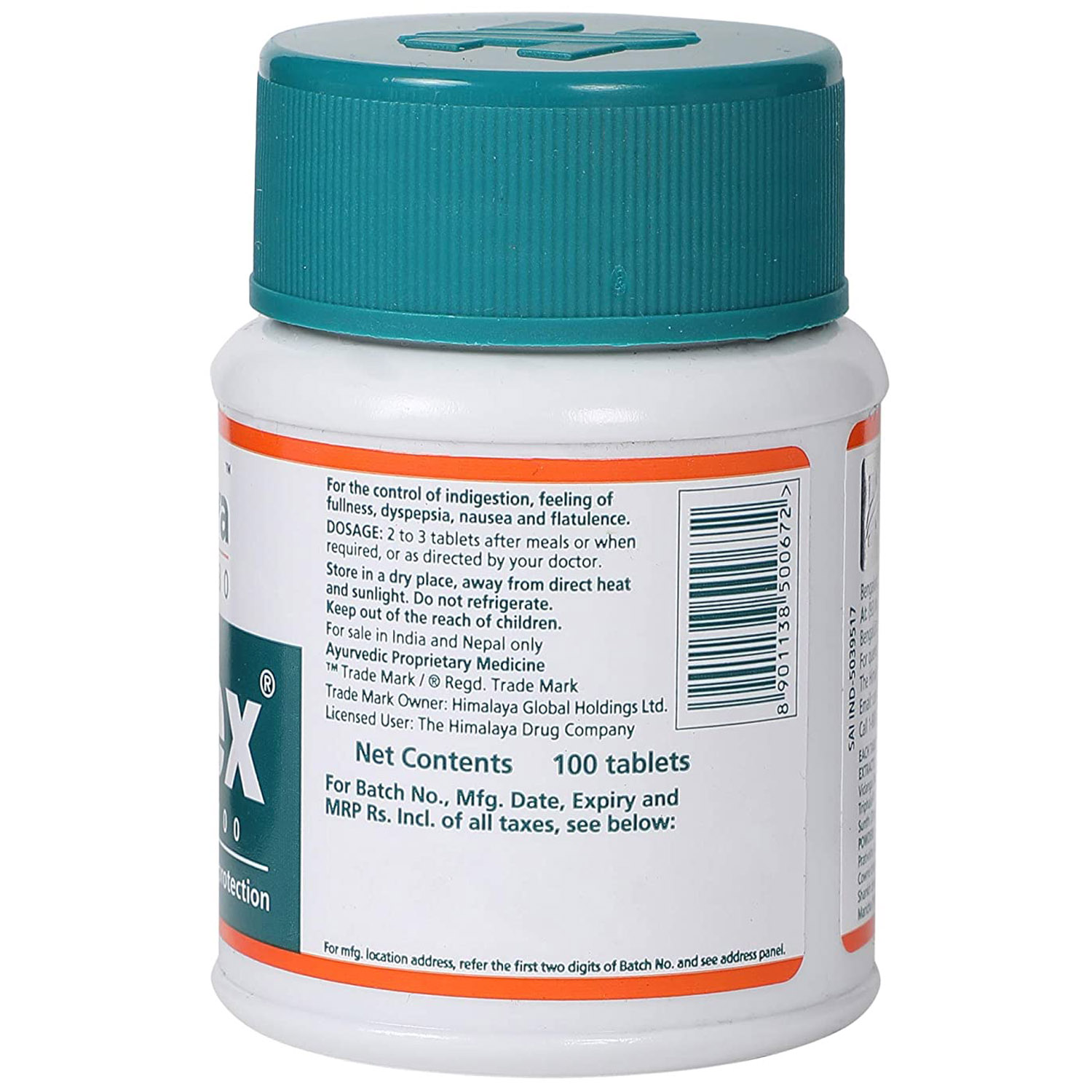 Himalaya Gasex, 100 Tablets Price, Uses, Side Effects, Composition ...