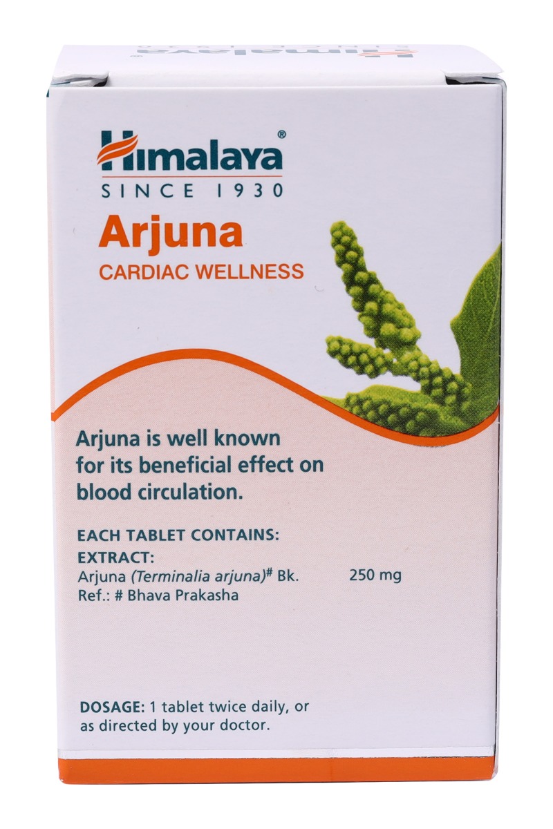 Himalaya Arjuna Cardiac Wellness, 60 Capsules Price, Uses, Side Effects ...