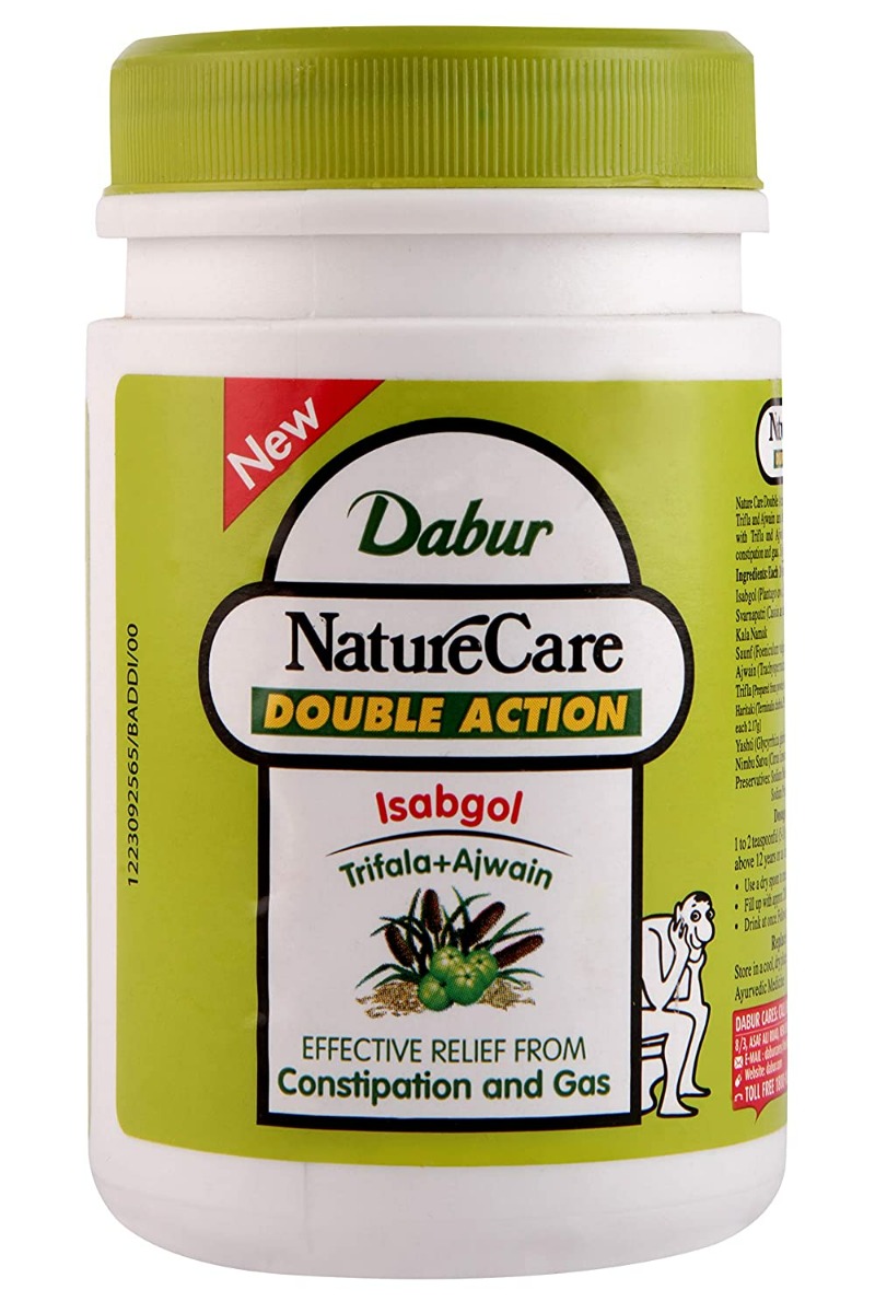 Dabur Nature Care Double Action Isabgol Powder, 100 gm Price, Uses ...