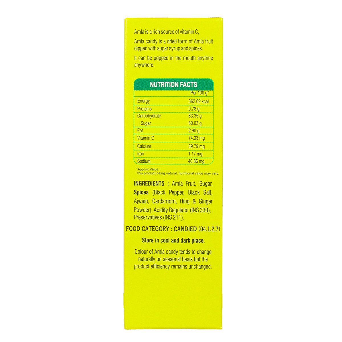 Apollo Pharmacy Amla Candy, 250 gm Price, Uses, Side Effects ...