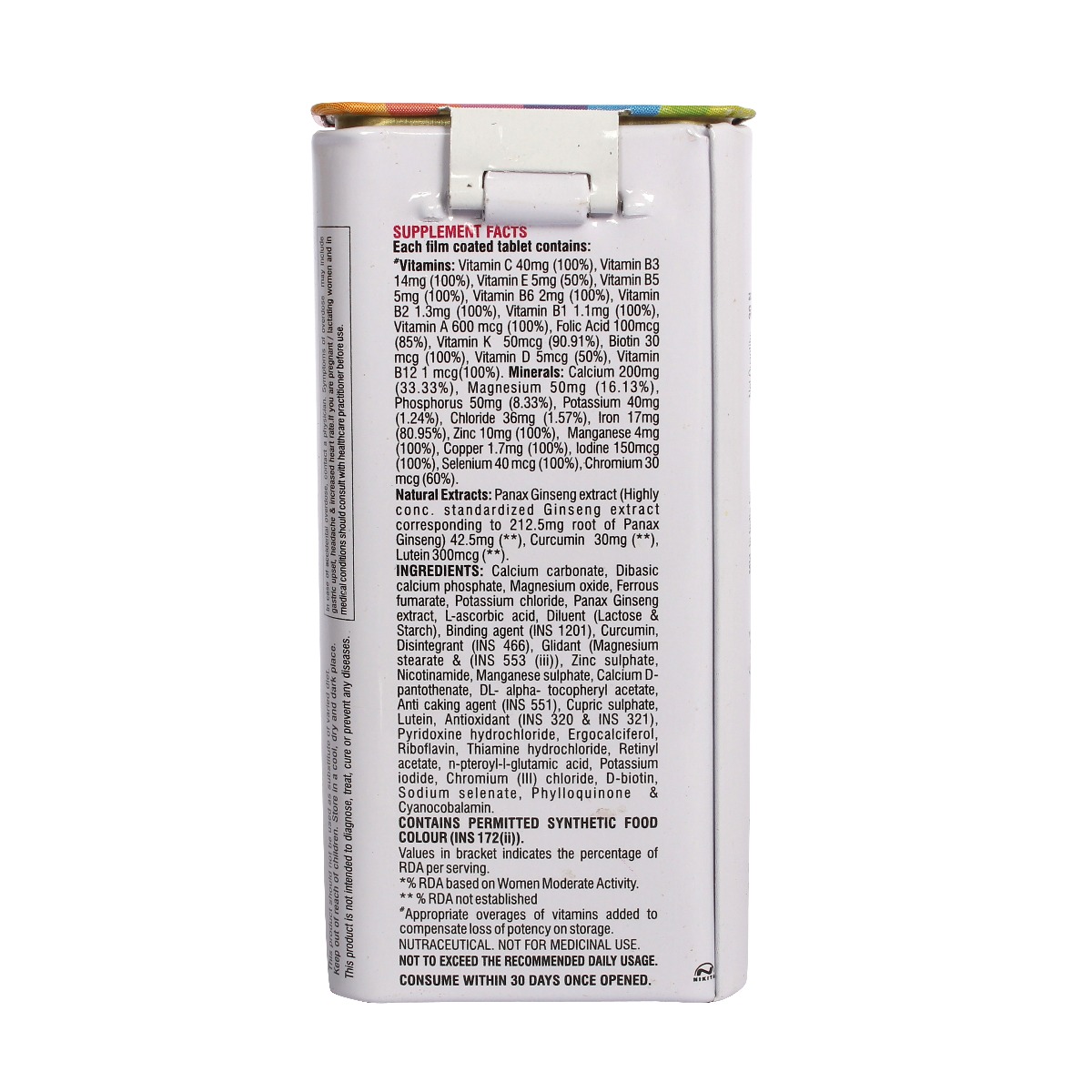 Apollo Life Multi Vitamin for Women, 30 Tablets Price, Uses, Side ...