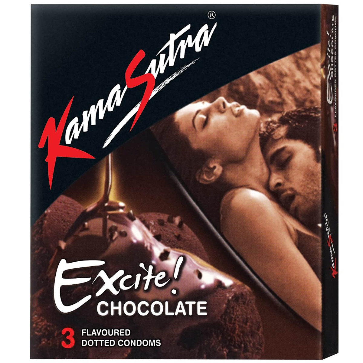 Kamasutra Chocolate Flavoured Condoms, 3 Count Price, Uses, Side Effects, Composition - Apollo ...