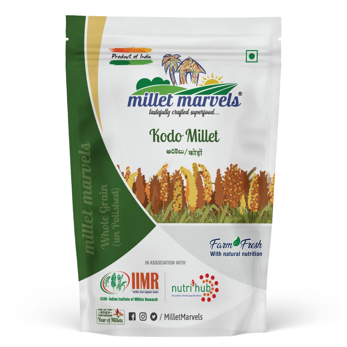 Millet Marvels Kodo Millet, 500 gm Price, Uses, Side Effects ...