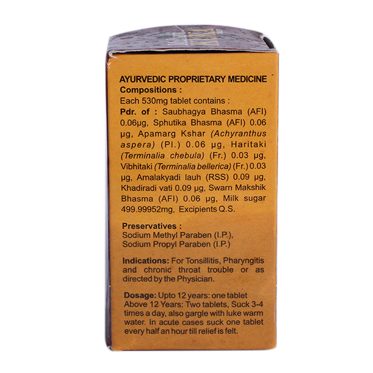 Multani Kuka, 100 Tablets Price, Uses, Side Effects, Composition ...