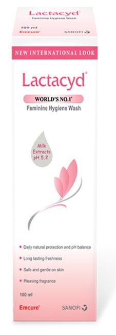 Lactacyd Feminine Hygiene Wash 100 ml Price, Uses, Side Effects ...