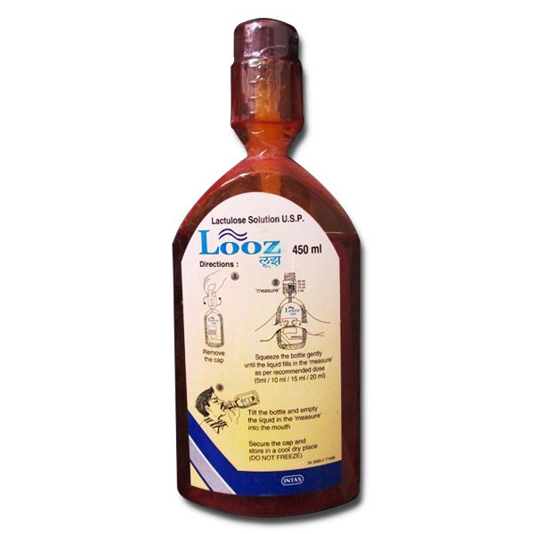 Lactulooz Solution 200 ml Price, Uses, Side Effects, Composition ...