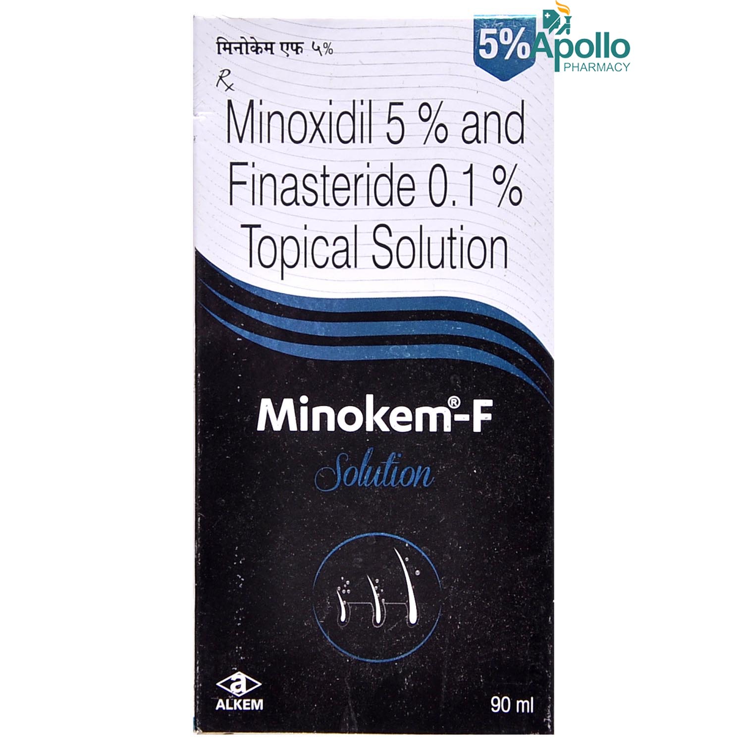 Minokem F Topical Solution 90 ml Price, Uses, Side Effects, Composition ...