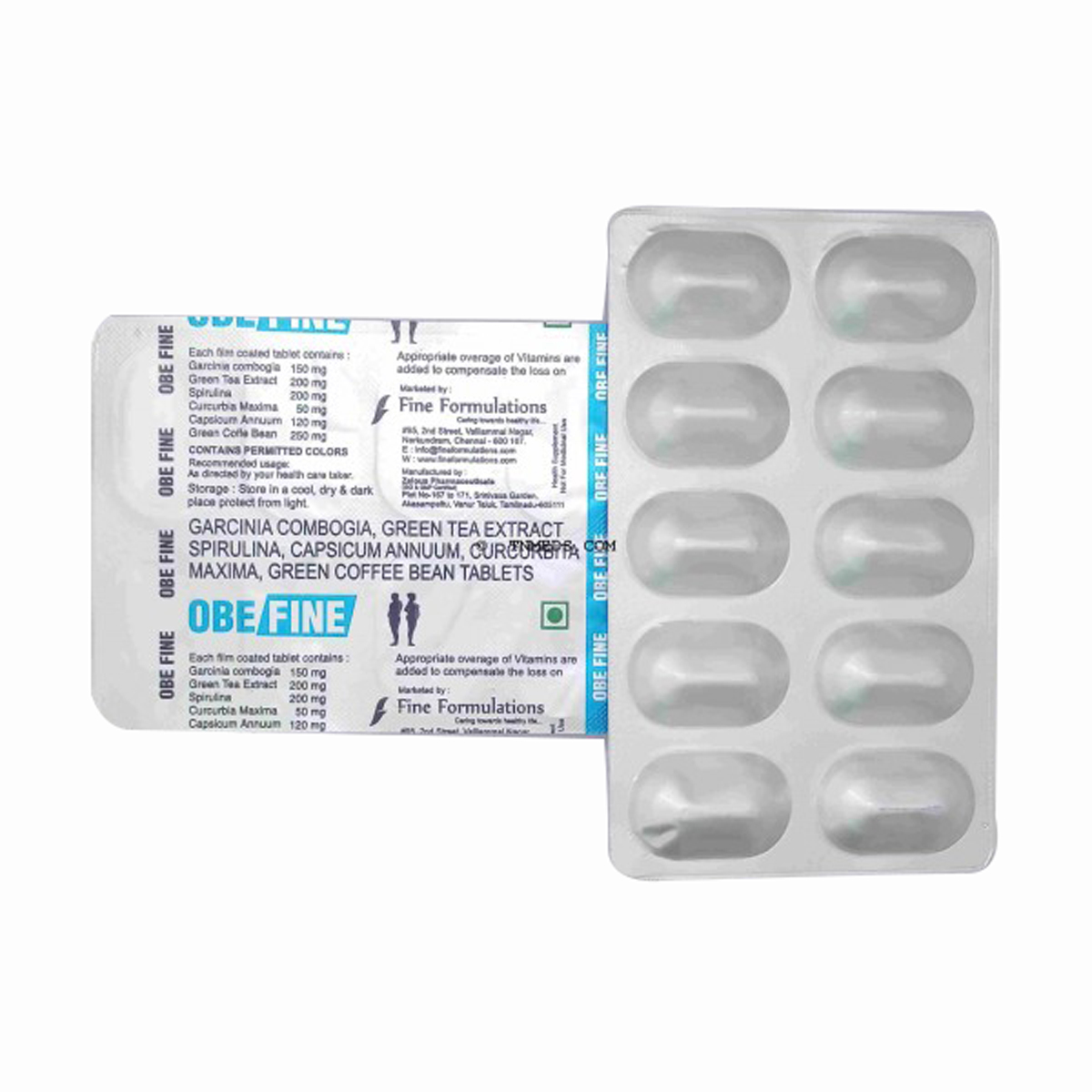 Buy Obe Fine, 10 Tablets | 19 Minutes Delivery | Apollo Pharmacy