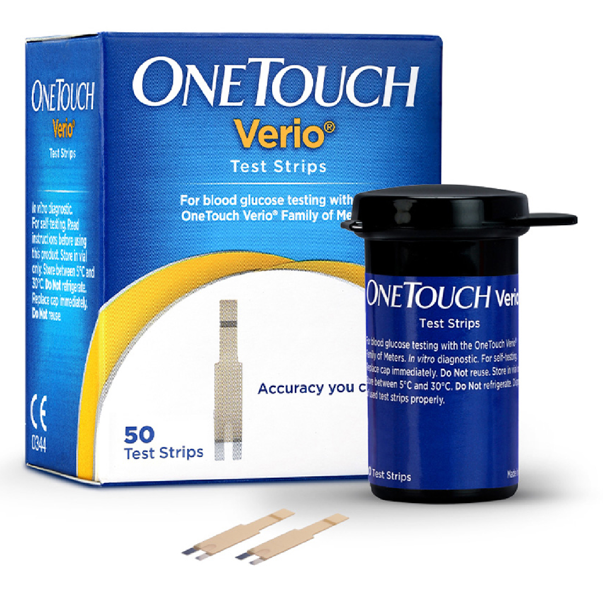 Buy OneTouch Verio Test Strips, 50 Count | 19 Minutes Delivery | Apollo ...