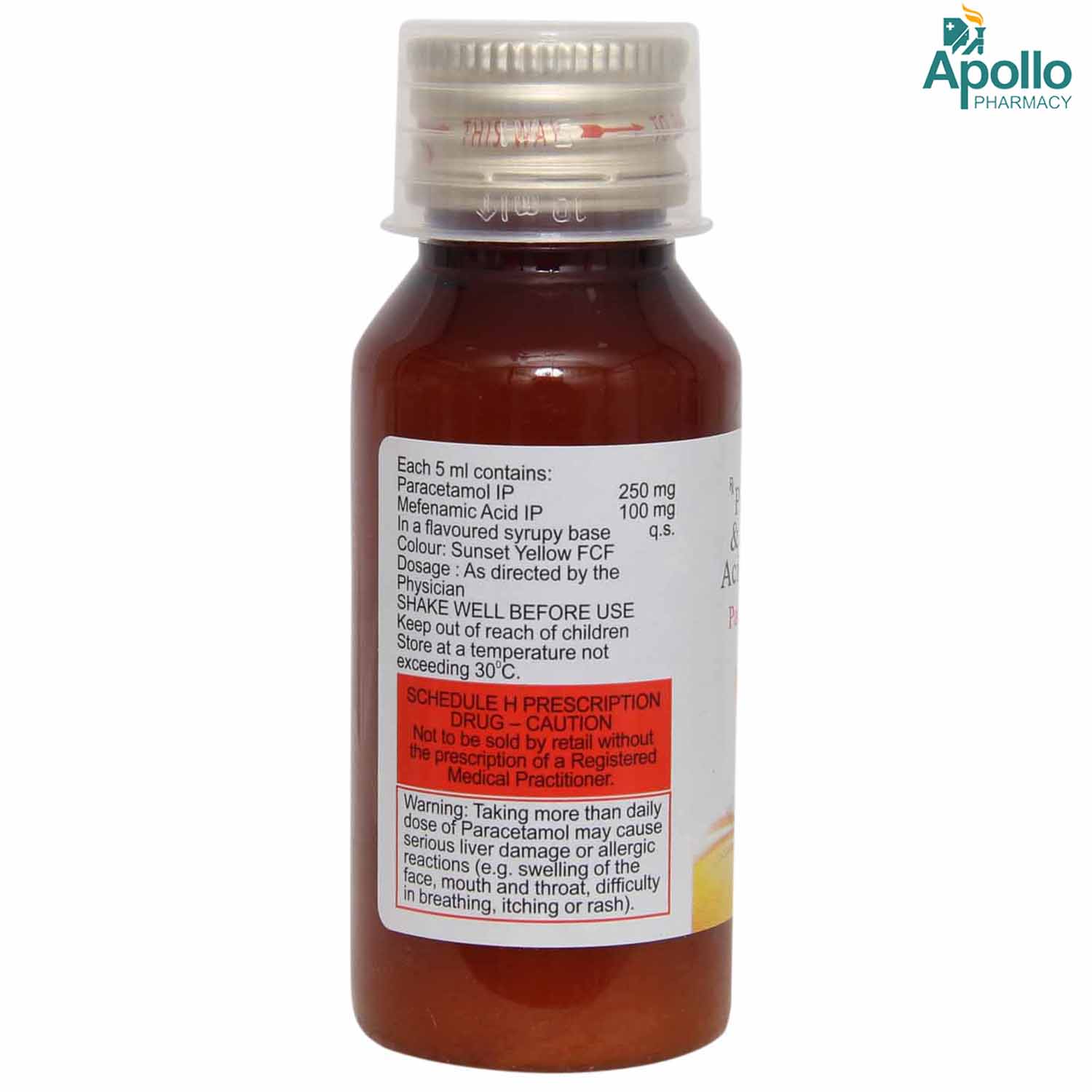 Pacimol MF 250 Suspension 60 ml Price, Uses, Side Effects, Composition ...