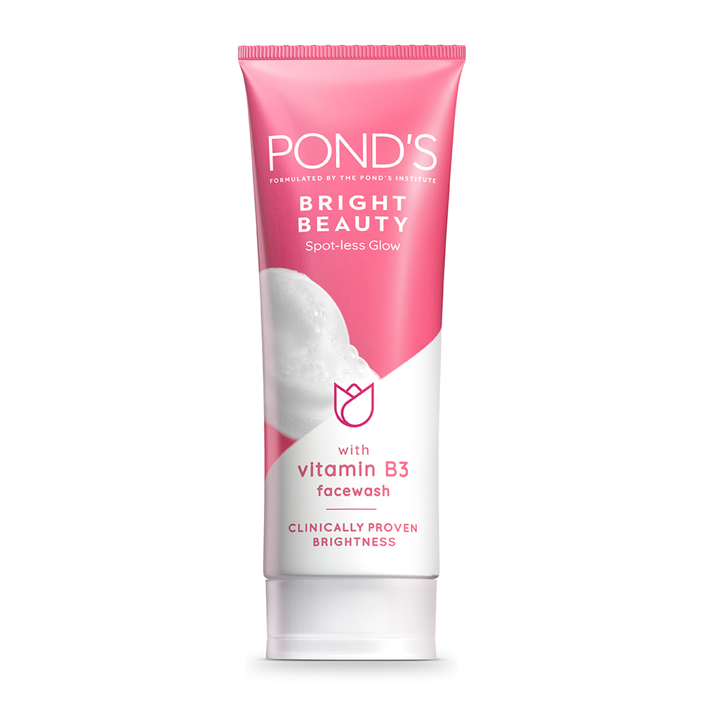 Ponds Bright Beauty Spot-less Glow Face Wash with Vitamin B3, 100 gm Price, Uses, Side Effects ...