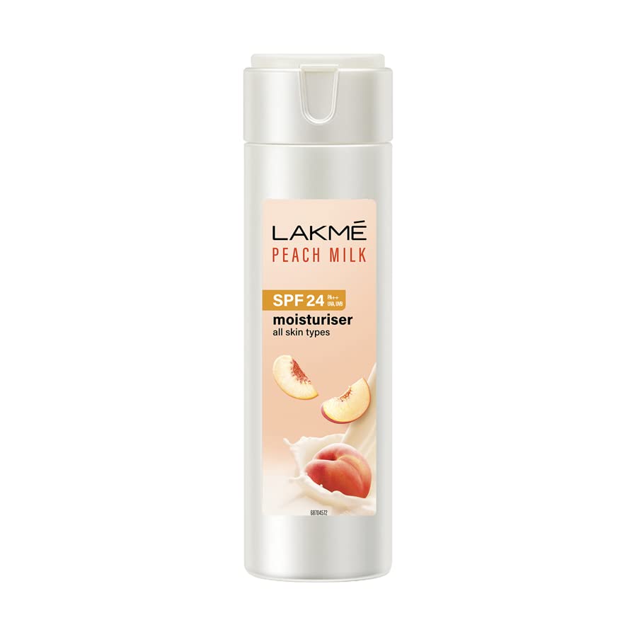 Lakme Peach Milk SPF 24 Moisturiser Cream, 60 ml | Uses, Benefits, Price | Apollo Pharmacy