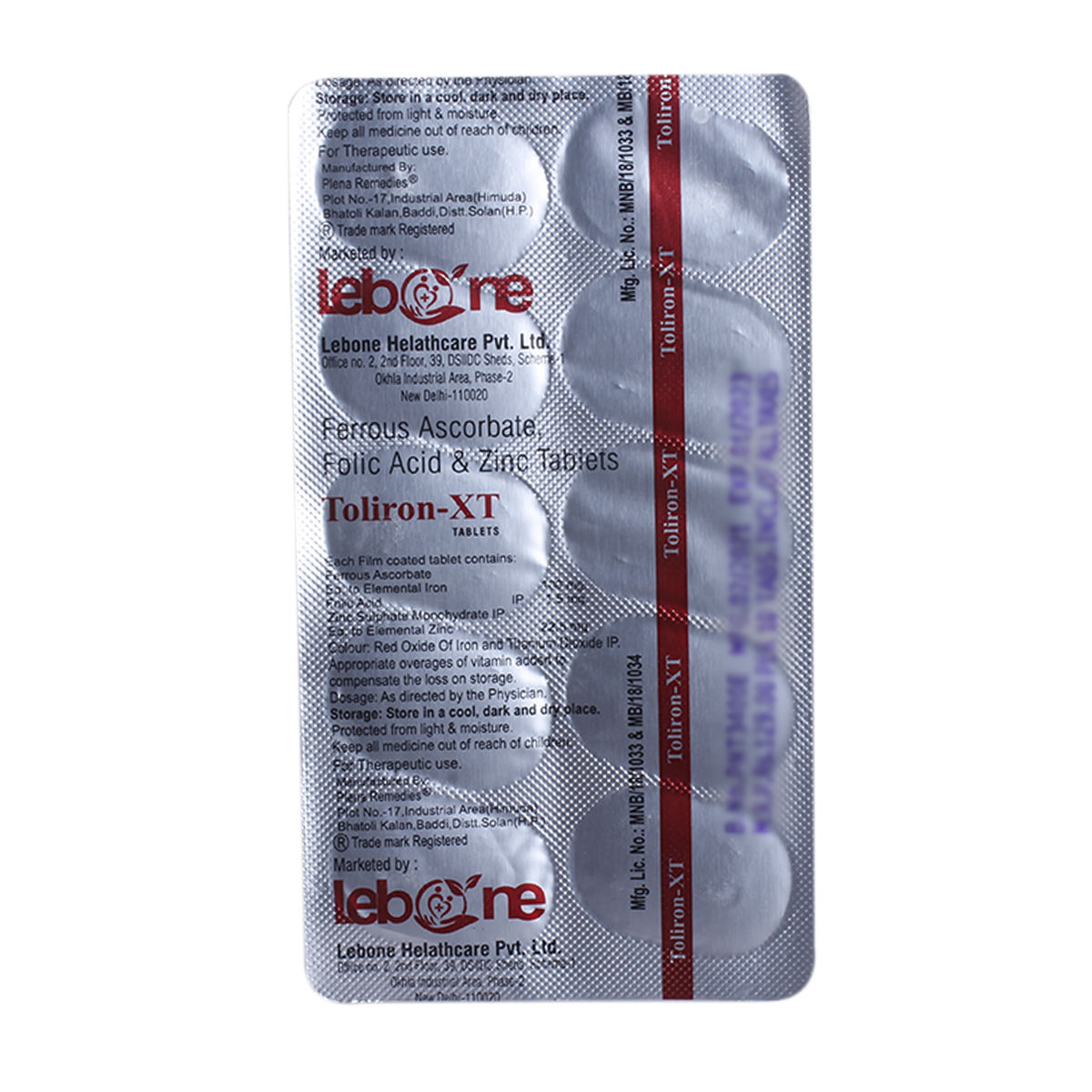 Toliron-XT Tablet 10's Price, Uses, Side Effects, Composition - Apollo ...