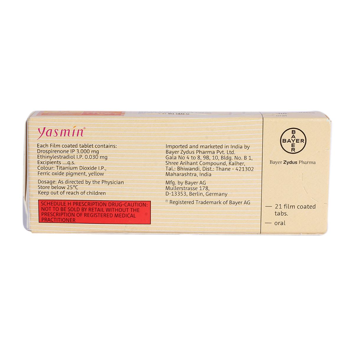 Yamini Tablet 21's Price, Uses, Side Effects, Composition - Apollo Pharmacy