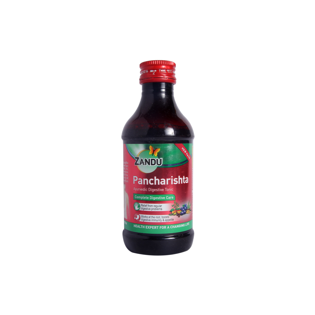 Zandu Pancharistha Ayurvedic Digestive Tonic, 200 ml Price, Uses, Side ...