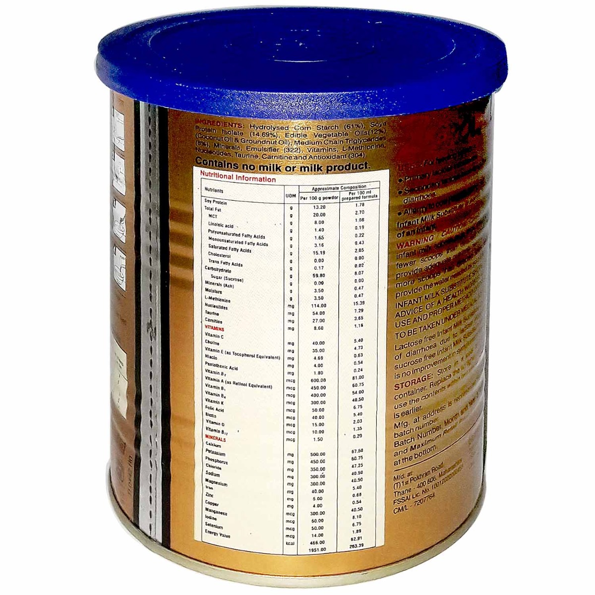 Zerolac Infant Formula, 400 gm Tin Price, Uses, Side Effects ...